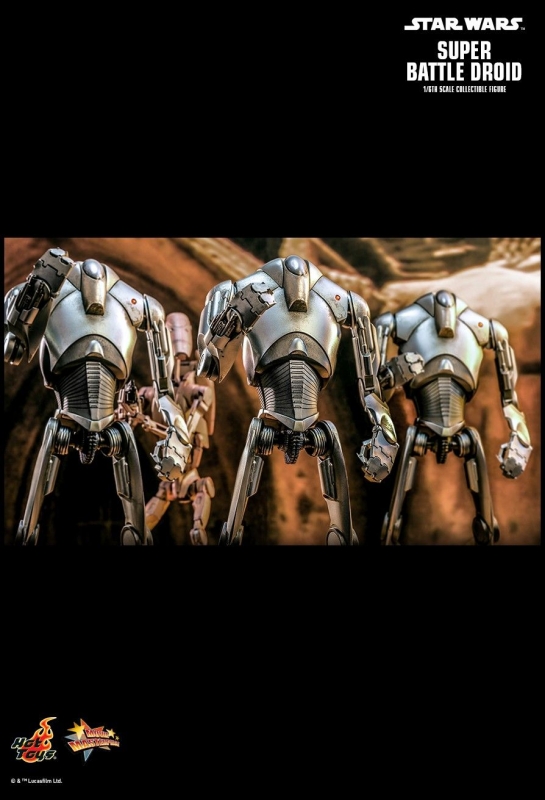 Star Wars : Episode II - Super Battle Droid Hot Toys - Machinegun