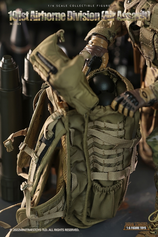 Figurine 1/6 101st Airborne Division - Air Assault - Machinegun.fr