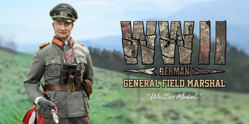 WWII German General Field Marshal - Walter Model - Machinegun