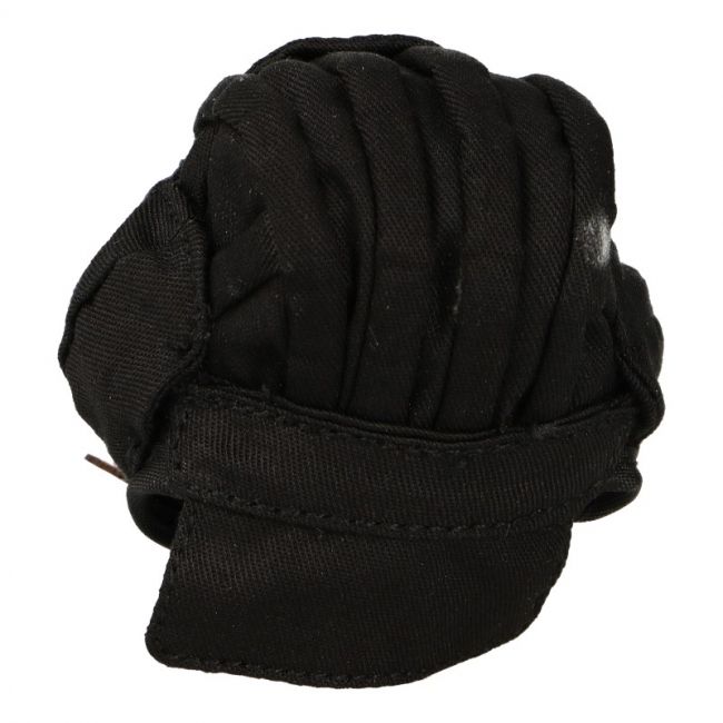 Female Worn Tanker Helmet (Black) Flagset - Machinegun