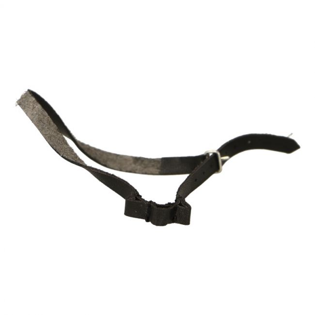 Leather Shell Holder Strap (Black) Flagset - Machinegun