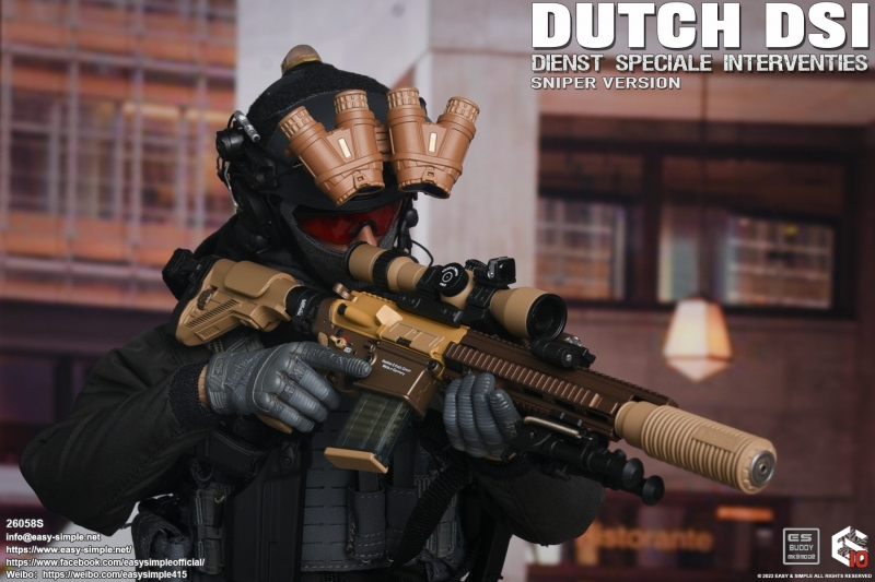 Dutch DSI - Dienst Speciale Interventies (Sniper Version) Easy & Simple ...