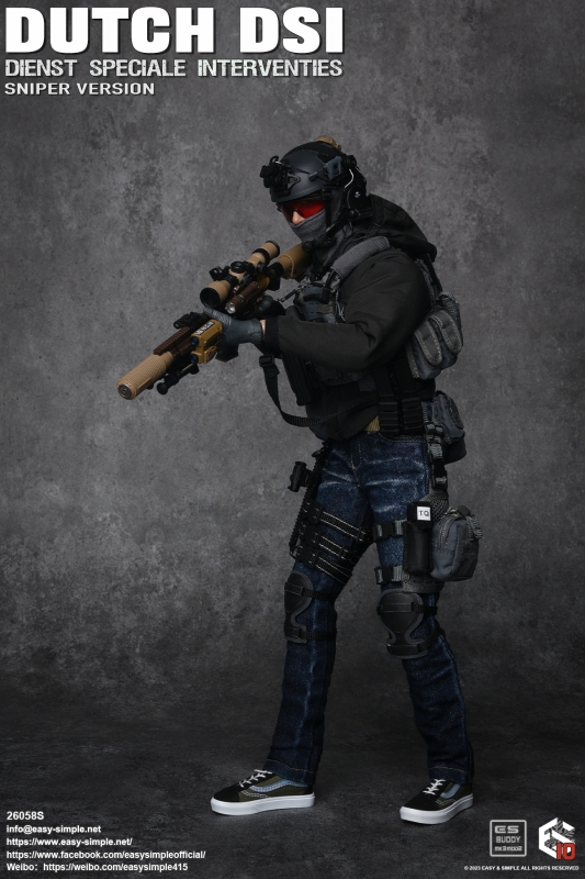 Dutch DSI - Dienst Speciale Interventies (Sniper Version) Easy & Simple ...