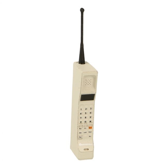 Téléphone mobile Motorola DynaTAC 8000X (Beige) - Machinegun
