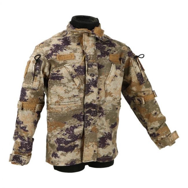 PLA Ground Force Jacket (Type 07 Digital Désert) Flagset - Machinegun