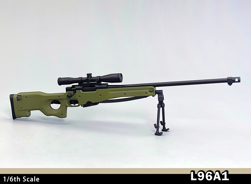 Sniper L96A1 Sniper Rifle (Olive Drab) ZY Toys - Machinegun