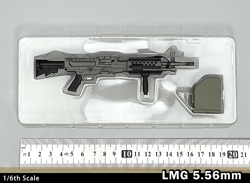 5,56mm LMG Light Machine Gun (Black) ZY Toys - Machinegun