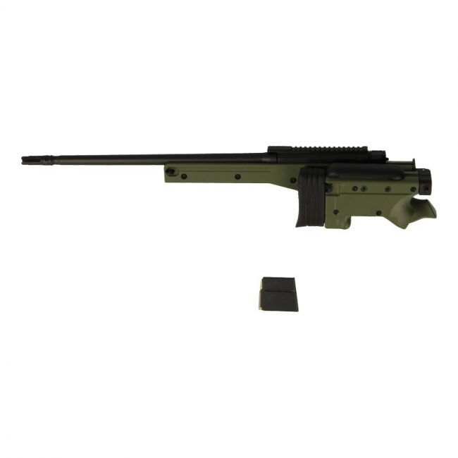 7,62mm AWP Sniper Rifle (Olive Drab) Easy & Simple - Machinegun