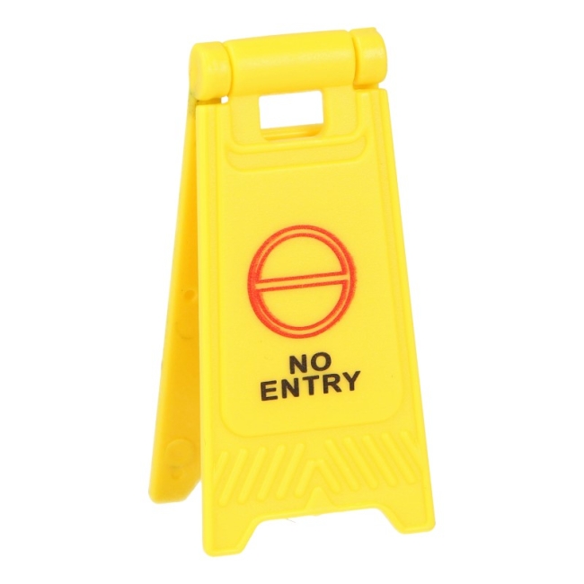 No Entry Sign (Yellow) Rolodapi - Machinegun