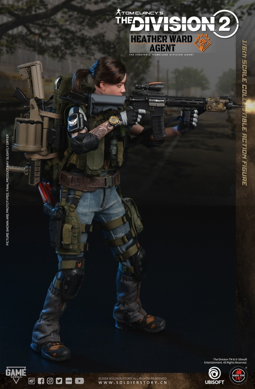 Figurine 1/6 Tom Clancy's : The Division 2 - Heather Ward Agent ...