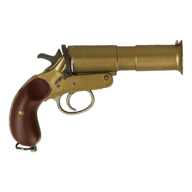 Flare Pistol (Gold) DID Corp - Machinegun