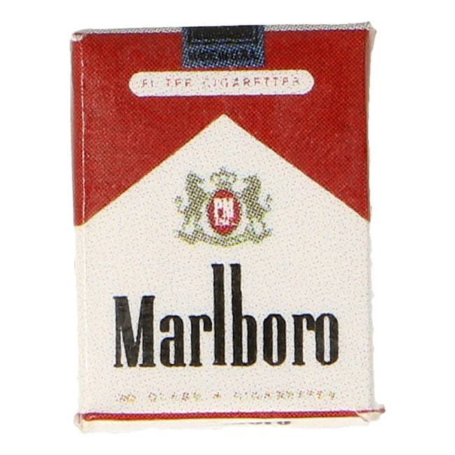 Marlboro Cigarettes Pack (Red) Flagset - Machinegun