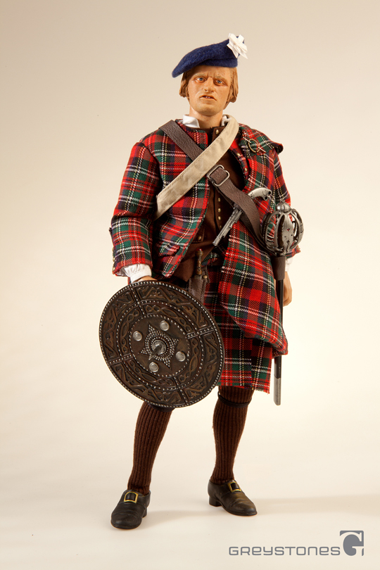 Figurine 1/6 The 1745 Rebellion - Jacobite Highlander - Machinegun.fr