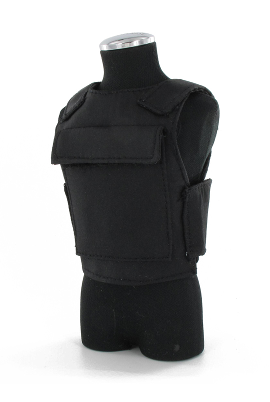 Black body armor - Machinegun