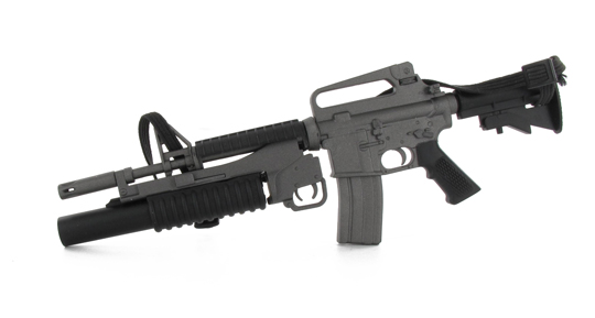 XM177 avec lance grenade M203 - Machinegun