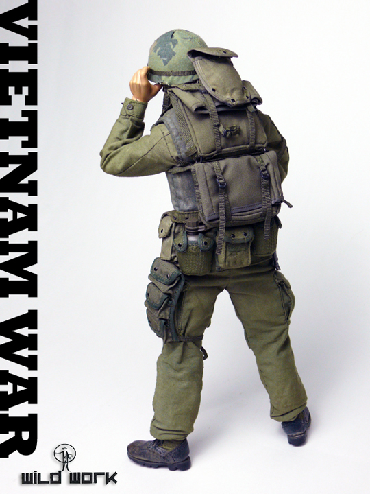 Vietnam War Uniform Set Wild Work - Machinegun